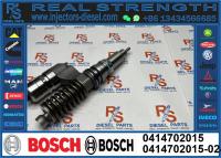 China Bosch original 0414702015 Injector Diesel Engine Parts for Volvo TAD1240 Fuel Injector Replacement for OEM 0414702016 0414702024 0414702013 original new injector for sale