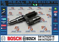 China Bosch original Diesel Fuel Injector 0414702016 Unit Pump Injection Plunger Components Replacement for OEM 20440415 20381597 0414702018 Engine Part original new injector for sale
