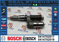 China Bosch original Fuel Injector 0414702017 for Truck D12C D12D Diesel Engine Replacement for OEM 0986441005 0986441105 0986441905 3165869 original new injector for sale