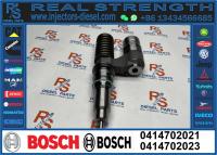 China Bosch original 0414702021 Fuel Injector for Large Engine Diesel Fuel Unit Injector FH12 FM12 D12 Replacement for OEM 0414702010 0414702003 original new injector for sale