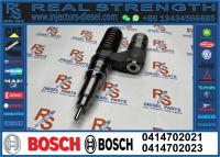 China Bosch original 0414702021 Fuel Injector for Large Engine Diesel Fuel Unit Injector FH12 FM12 D12 Replacement for OEM 0414702010 0414702003 original new injector for sale