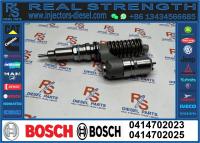 China Bosch original Diesel Engine Fuel Injector 0414702023 for D12 TAD1240VE TAD1242GE Common Rail Nozzle Replacement for OEM 0414702013 3829644 923976.0127 original new injector for sale