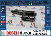 China Bosch original Diesel Engine Fuel Injector 0414702023 for D12 TAD1240VE TAD1242GE Common Rail Nozzle Replacement for OEM 0414702013 3829644 923976.0127 original new injector for sale