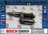 China Bosch original Diesel Engine Fuel Injector 0414702023 for D12 TAD1240VE TAD1242GE Common Rail Nozzle Replacement for OEM 0414702013 3829644 923976.0127 original new injector for sale