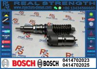 China Bosch original Diesel Engine Fuel Injector 0414702023 for D12 TAD1240VE TAD1242GE Common Rail Nozzle Replacement for OEM 0414702013 3829644 923976.0127 original new injector for sale