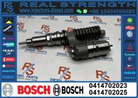 China Bosch original Diesel Engine Fuel Injector 0414702023 for D12 TAD1240VE TAD1242GE Common Rail Nozzle Replacement for OEM 0414702013 3829644 923976.0127 original new injector for sale
