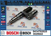 China Bosch original Fuel Injector 0414702025 0 414 702 025 for D12 Engine FH12 FM12 NH12 Diesel Unit Injector Truck Excavator 21620093 Replacement for OEM Parts original new injector for sale