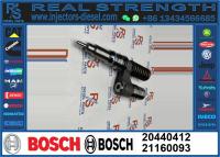 China Bosch original Fuel Common Rail Injector 20440412 20440409 Diesel Injectors Engine Parts 0414702007 3183496 for Excavator Trucks Replacement original new injector for sale