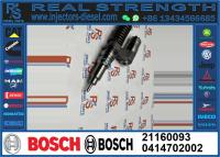 China Bosch original 21160093 Diesel Injector Fuel Injection Unit Pump Fuel Components Replacement for OEM 0414702021 0414702010 03807717 for Large Engine original new injector for sale