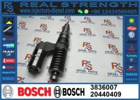 China Bosch original 3836007 Diesel Engine Fuel Injector for D12 TAD1240, Replacement for OEM 0414702007 0414702019 3835257 Unit Injector Parts original new injector for sale