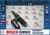 China Bosch original 3836007 Diesel Engine Fuel Injector for D12 TAD1240, Replacement for OEM 0414702007 0414702019 3835257 Unit Injector Parts original new injector for sale
