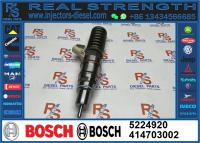 China Bosch original Fuel Injector 5224920 for N3 Diesel Engine Crawler Excavator S60 14L Common Rail Nozzle 0414703005 0414703007 0414703003 original new injector for sale