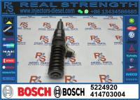 China Bosch original 5224920 Fuel Injector Nozzle Assembly Diesel Engine Injection System Replacement for OEM Spare Parts for Excavator Machine original new injector for sale