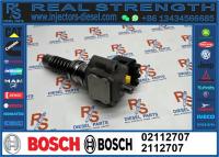 China Bosch original Unit Injection Pump 02112707 Replacement for OEM 20450666 02112706 D6D D6E EC210B EW180B L70E Excavator Diesel Engine original new injector for sale