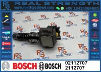 China Bosch original Unit Injection Pump 02112707 Replacement for OEM 20450666 02112706 D6D D6E EC210B EW180B L70E Excavator Diesel Engine original new injector for sale