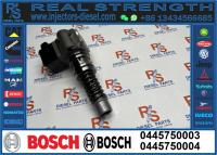 China Bosch original 0445750003 Common Rail Fuel Injection Monoblock Pump Diesel Unit Pump Assembly for EC140B EC210B Loader Excavator Motor 0445750004 original new injector for sale