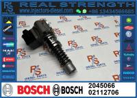 China Bosch original Excavator Parts 2045066 Fuel Injector Unit for D7D EC290 EC240 Diesel Engine Unit Pump Replacement for OEM 02112706 0414750004 20450666 original new injector for sale