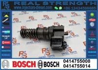 China Bosch original Fuel Unit Pump 0414755008 Diesel Engine 95XF CF85 XE280C XE315 Excavator Parts Replacement for OEM 0986445013 0414755004 1435558 original new injector for sale