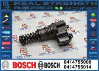 China Bosch original Fuel Unit Pump 0414755008 Diesel Engine 95XF CF85 XE280C XE315 Excavator Parts Replacement for OEM 0986445013 0414755004 1435558 original new injector for sale
