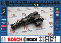 China Bosch original Fuel Unit Pump 0414755008 Diesel Engine 95XF CF85 XE280C XE315 Excavator Parts Replacement for OEM 0986445013 0414755004 1435558 original new injector for sale