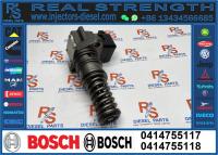 China Bosch original 0414755117 Unit Pump Diesel Fuel Pump for Liebherr Engine Truck Fuel Injection Pump Auto Parts 0414755017 9074627 04147 55117 original new injector for sale