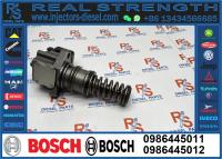 China Bosch original 0986445011 Common Rail Diesel Fuel Pump High Pressure Injection Pump Assembly Replacement for OEM Engine Spare Parts Supplier original new injector for sale
