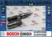 China Bosch original Diesel Engine Common Rail Fuel Injector 0414701020 Replacement for OEM 1440580 144-0580 for Scania DC12 DC16 Spare Parts Injector original new injector for sale