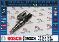 China Bosch original 0414701027 Fuel Injectors Diesel Unit Pump Injector for DC12 DC13 DC16 0414701043 0414701092 0414701008 Excavator Truck Auto Parts original new injector for sale