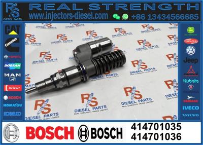 China Bosch original Fuel Injectors 0414701035 for DC16.43A DI16.42M 15.6L Diesel Engine Replacement for OEM 0414701060 1487472 1942702 Injector Assembly original new injector for sale