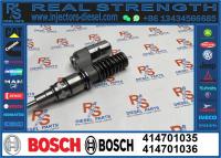 China Bosch original Fuel Injectors 0414701035 for DC16.43A DI16.42M 15.6L Diesel Engine Replacement for OEM 0414701060 1487472 1942702 Injector Assembly original new injector for sale