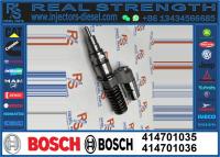 China Bosch original Fuel Injectors 0414701035 for DC16.43A DI16.42M 15.6L Diesel Engine Replacement for OEM 0414701060 1487472 1942702 Injector Assembly original new injector for sale
