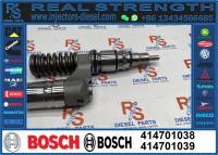 China Bosch original 0414701038 Common Rail Injector Diesel Fuel Injector R500 Engine Parts Excavator Injector Replacement for OEM 0414701063 1548472 1766553 original new injector for sale