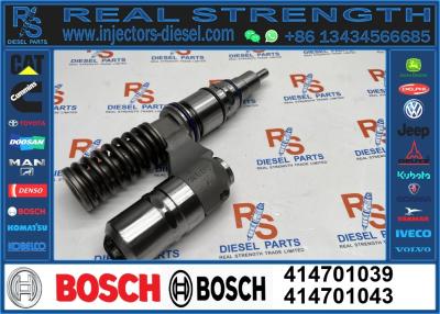 China Bosch original 0414701039 Heavy-Duty Truck Diesel Fuel Electronic Control Unit Injector for R480 R500 Replacement for OEM 1766553 1539350 1943974 original new injector for sale