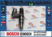 China Bosch original 0414701045 Diesel Fuel Injector for SCANIA R340 T340 10.6 DC11.08 Engine, Unit Injector Nozzle Truck Engine Auto Parts Common Rail original new injector for sale