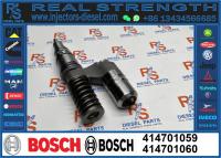 China Bosch original 0414701059 Diesel Unit Fuel Injector Injection Valves Replacement for OEM 0414701019 0414701027 DC16 DC12 Truck 15.6L Engine Injector original new injector for sale