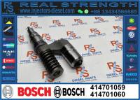 China Bosch original 0414701059 Diesel Unit Fuel Injector Injection Valves Replacement for OEM 0414701019 0414701027 DC16 DC12 Truck 15.6L Engine Injector original new injector for sale