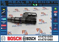 China Bosch original 0414701059 Diesel Unit Fuel Injector Injection Valves Replacement for OEM 0414701019 0414701027 DC16 DC12 Truck 15.6L Engine Injector original new injector for sale