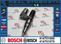 China Bosch original Diesel Fuel Injector 0414701069 for DC16.43A DI16.42M 15.6L Excavator Truck Engine Parts Unit Pump Replacement for OEM 0414701060 1487472 original new injector for sale