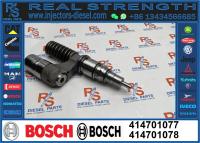 China Bosch original 0414701077 Fuel Injector Diesel Engine Injector for Scania DC12 DC16 Excavator Replacement for OEM 0414701066 0414701074 0414701075 original new injector for sale