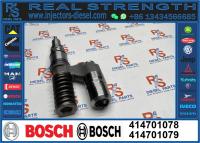 China Bosch original 0414701078 Fuel Injector Common Rail Injectors for Scania DC16 Heavy-Duty Truck Diesel Electronic Unit Injector Replacement for OEM 1497385 1440580 original new injector for sale