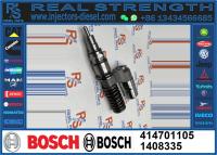 China Bosch original Unit Pump Injector 0414701105 Diesel Engine Parts Fuel Injector for DC11.02 D12 Construction Machinery Replacement for OEM 1529751 1408335 original new injector for sale