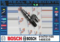 China Bosch original Unit Pump Injector 0414701105 Diesel Engine Parts Fuel Injector for DC11.02 D12 Construction Machinery Replacement for OEM 1529751 1408335 original new injector for sale