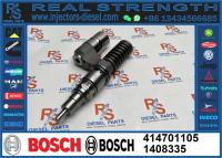 China Bosch original Unit Pump Injector 0414701105 Diesel Engine Parts Fuel Injector for DC11.02 D12 Construction Machinery Replacement for OEM 1529751 1408335 original new injector for sale