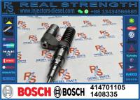 China Bosch original Unit Pump Injector 0414701105 Diesel Engine Parts Fuel Injector for DC11.02 D12 Construction Machinery Replacement for OEM 1529751 1408335 original new injector for sale