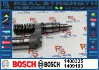 China Bosch original Diesel Engine Parts 1408335 Fuel Injector Unit Injector for Construction Machinery Excavator Truck DC11.02 DSC12.03 Replacement for OEM original new injector for sale