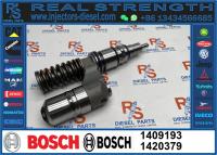 China Bosch original Auto Parts 1409193 Diesel Fuel Injector for DC12 124 Series Truck Replacement for OEM 0986441015 0986441115 0414701005 0414701035 original new injector for sale