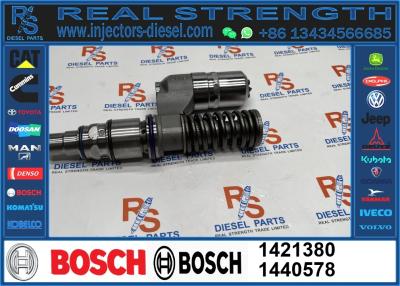 China Bosch original 1421380 Fuel Injector for D12 Engine Common Rail Injectors Assembly Replacement for OEM 1497385 1440580 Diesel Truck Parts original new injector for sale