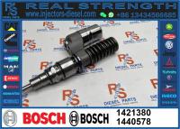 China Bosch original 1421380 Fuel Injector for D12 Engine Common Rail Injectors Assembly Replacement for OEM 1497385 1440580 Diesel Truck Parts original new injector for sale