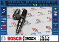 China Bosch original 1487472 0579255 1942702 Fuel Injector Nozzle Replacement for OEM DC16.43A DI16.42M Diesel Engine Fuel System for Excavators Truck original new injector for sale
