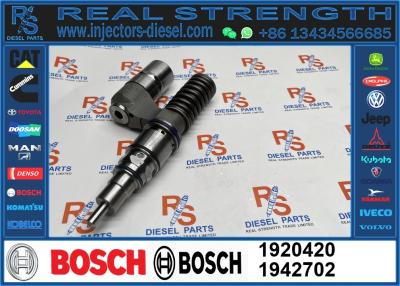 China Bosch original 1920420 Diesel Injector Common Rail Fuel Injector Assembly for D12 Excavator Engine Components Replacement for OEM 1487472 1942702 1734493 original new injector for sale